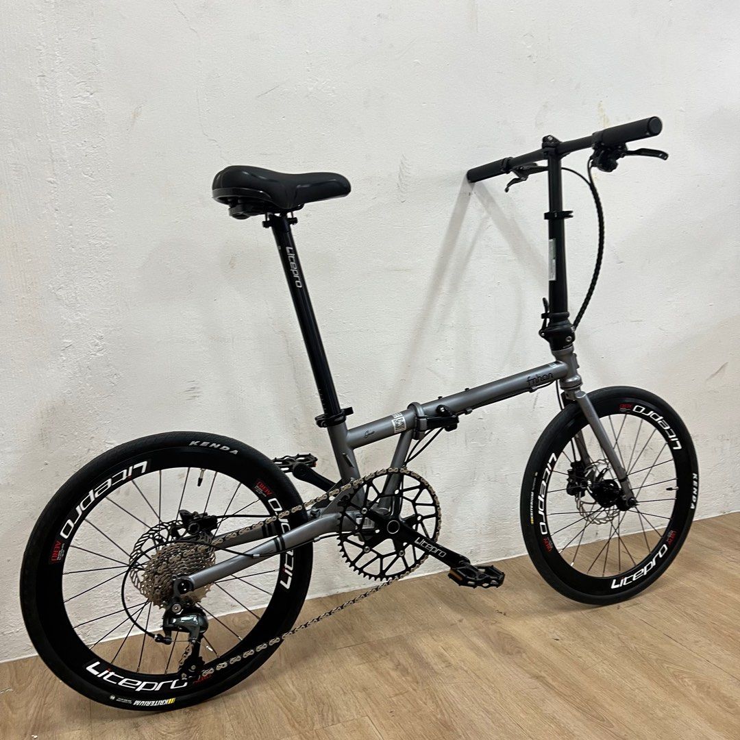 Fnhon Gust foldable bike blast tornado folding bicycle foldie dahon ...