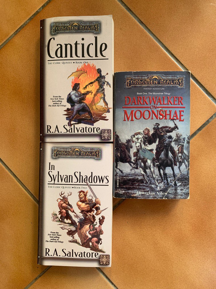 Forgotten Realms bundle (3 for 100), Hobbies & Toys, Books & Magazines ...