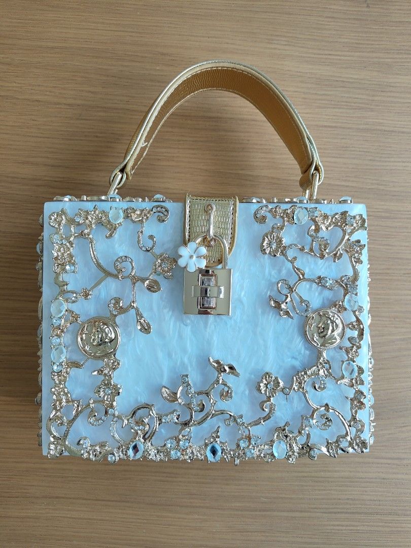 Formal bag, bridal bag, Women's Fashion, Bags & Wallets, Clutches on ...
