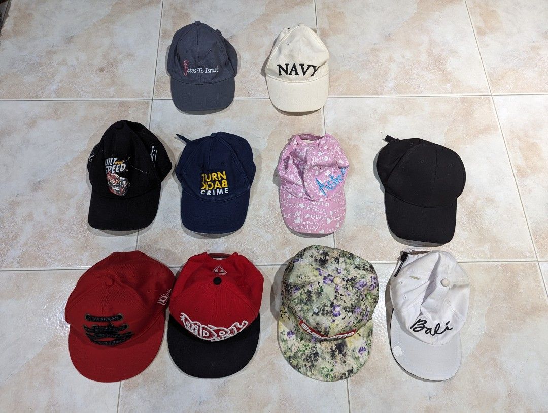 [FREE] Assorted Caps, Men's Fashion, Watches & Accessories, Caps & Hats ...
