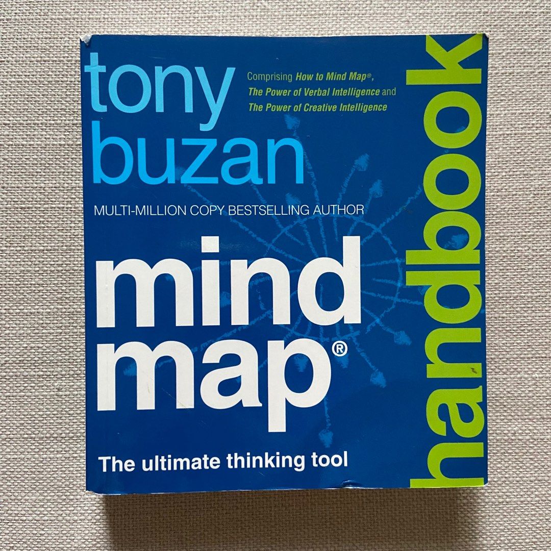 (Free shipping) Mind Map Mindmap The Ultimate Thinking Tool by Tony ...