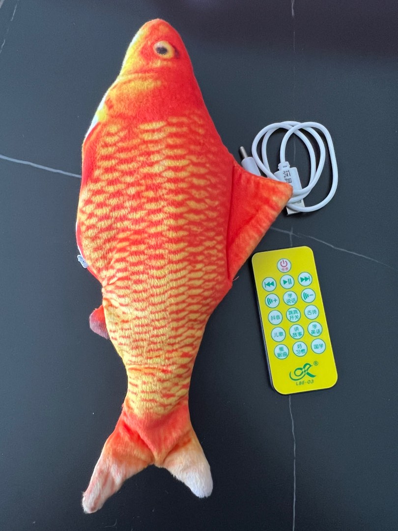 FREE Toys Fish Sing Songs, Babies & Kids, Infant Playtime on Carousell