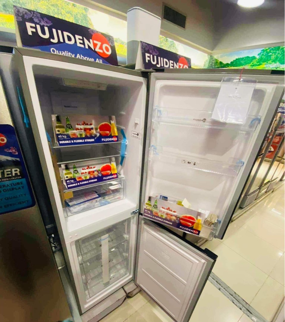 FUJIDENZO IBM90SS HD INVERTER BOTTOM FREEZER REFRIGERATOR Brandnew and ...