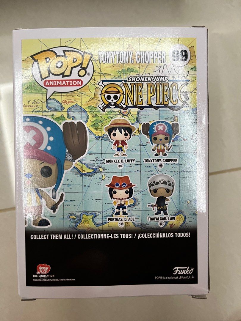 FUNKO POP One Piece Anime Tony Chopper Figure Vaulted Limited (Brand ...