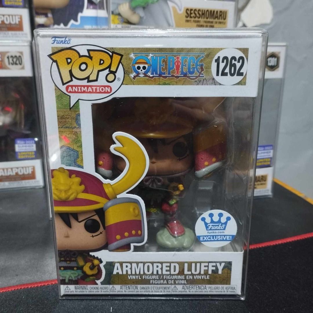 Funko Pop! One Piece Armored Luffy Funkoshop, Hobbies & Toys, Toys ...