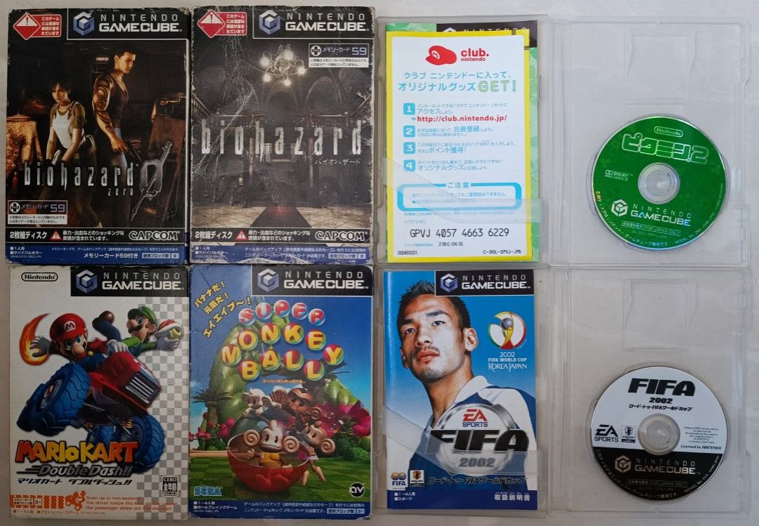 GameCube NGC $240/6隻, 電子遊戲, 電子遊戲, Nintendo 任天堂 - Carousell
