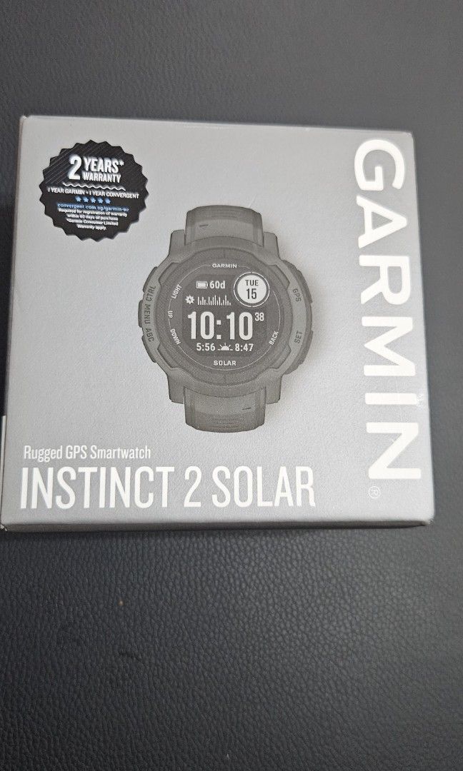 Garmin Instinct Solar smart watch, Mobile Phones & Gadgets, Wearables ...