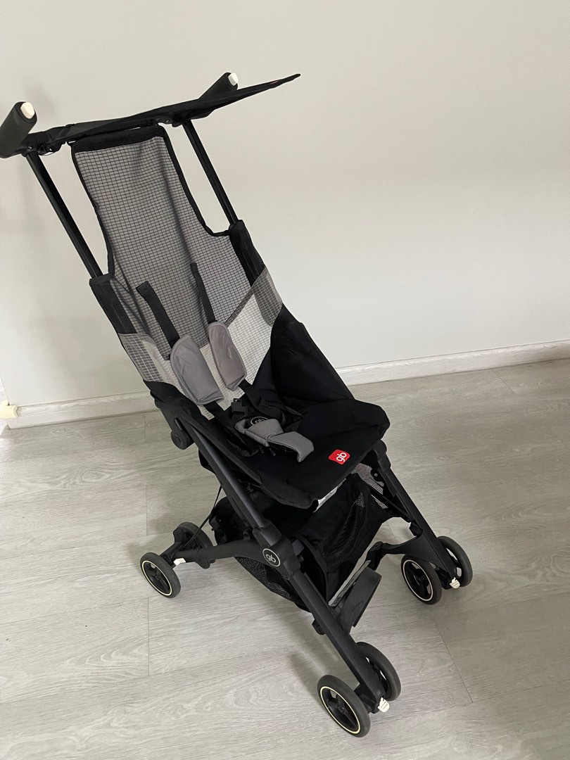 GB Pockit Air Black Stroller, Babies & Kids, Going Out, Strollers on ...
