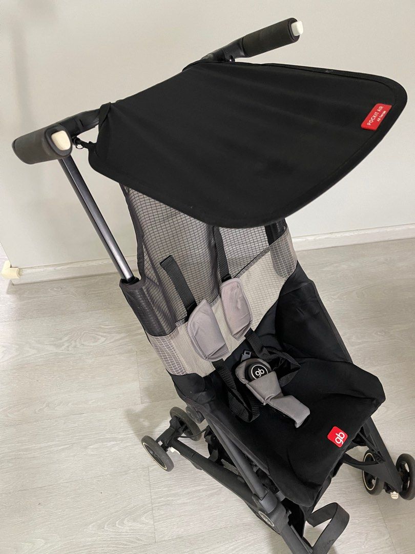 GB Pockit Air Black Stroller, Babies & Kids, Going Out, Strollers on ...