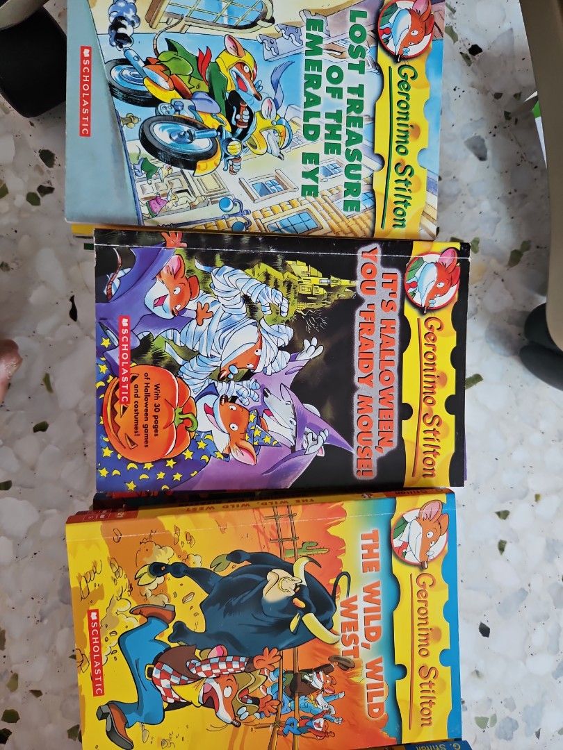 Geronimo stilton book collection 1 to 70., Hobbies & Toys, Books ...