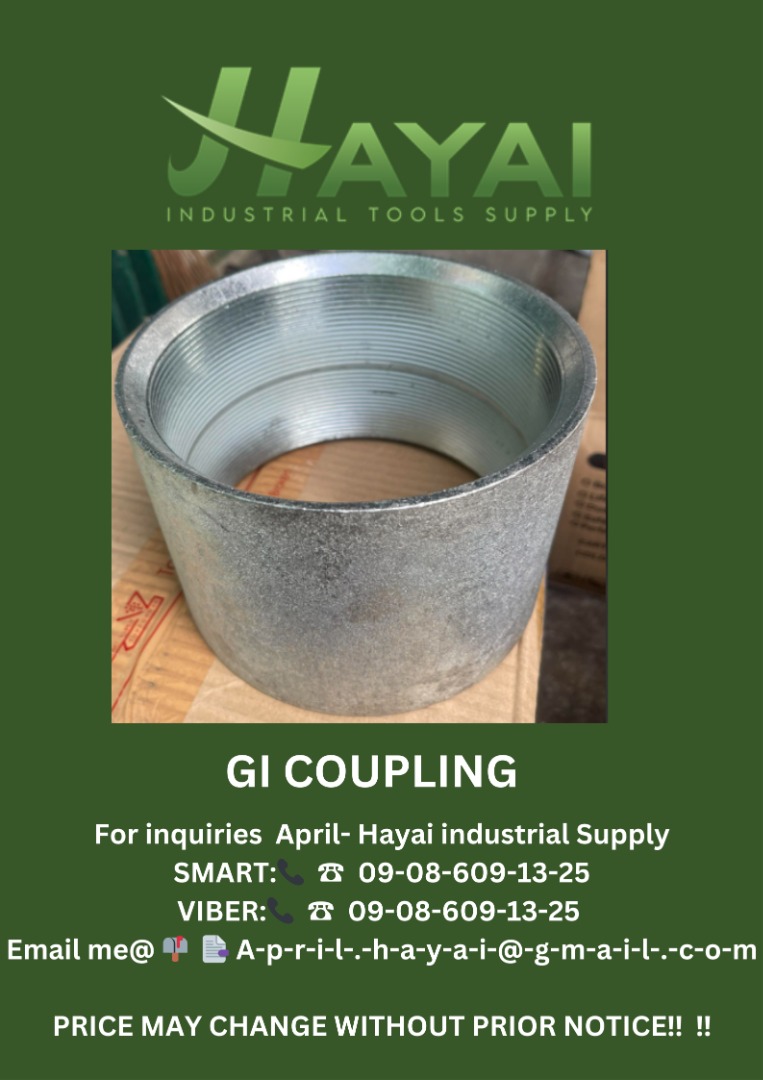 GI coupling, Commercial & Industrial, Construction Tools & Equipment on ...