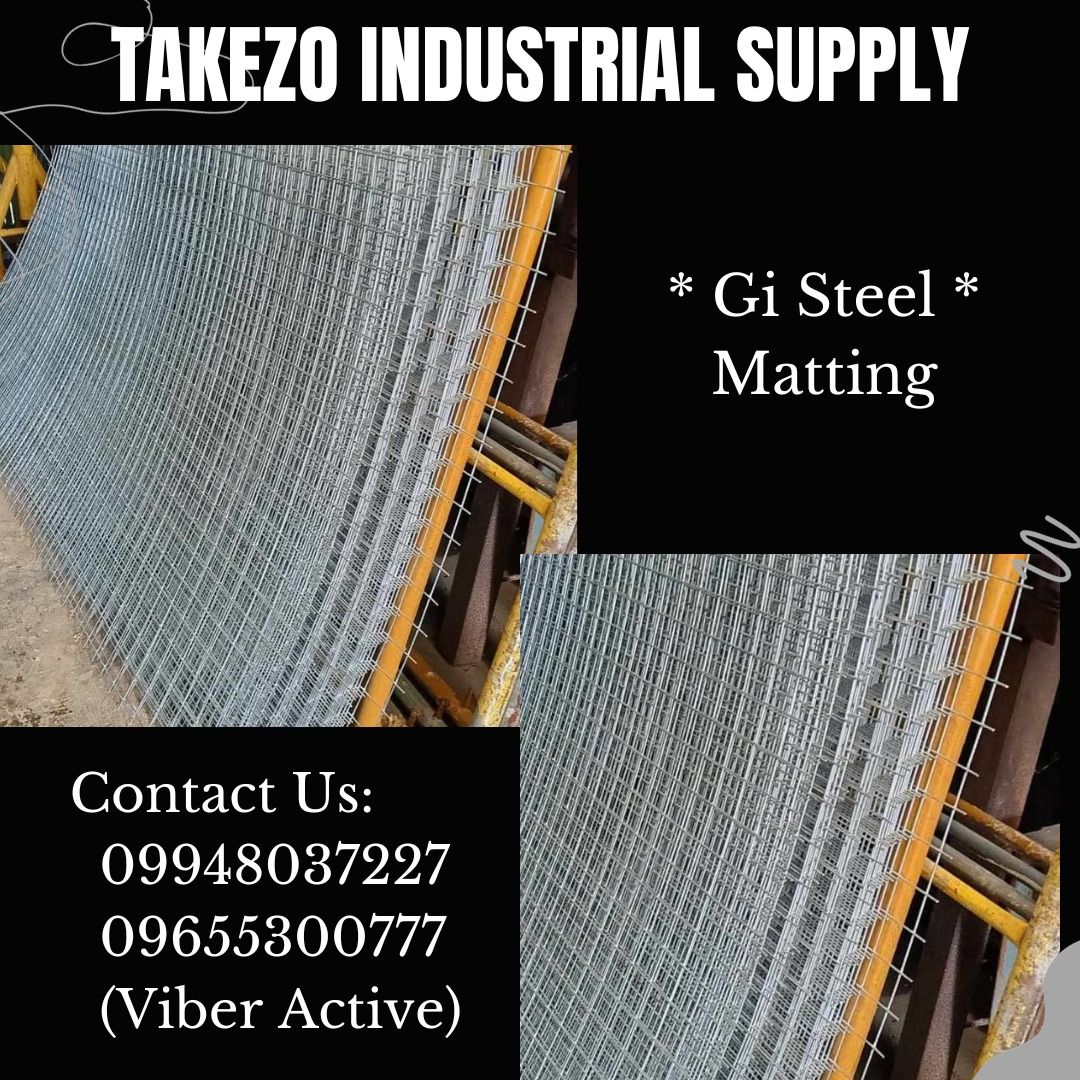 Gi Steel Matting, Commercial & Industrial, Construction Tools ...