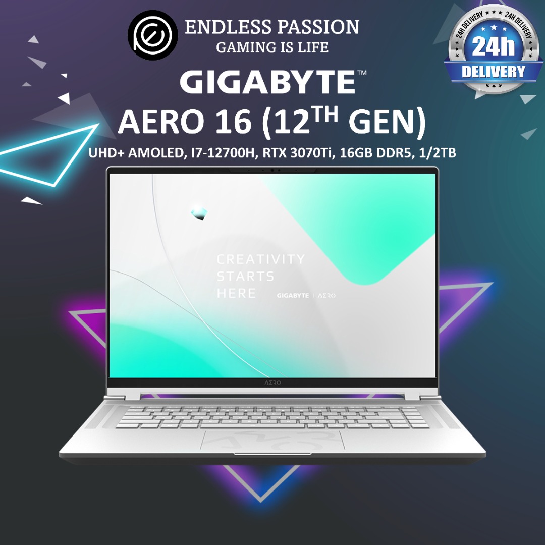 GIGABYTE Aero XE5 16 Intel 12th GEN - GBT 3037/GBT 3040, Computers ...
