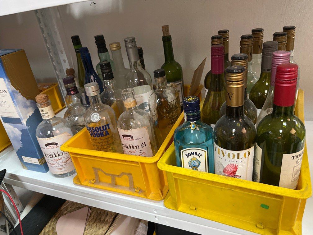 Glass bottles, Everything Else on Carousell