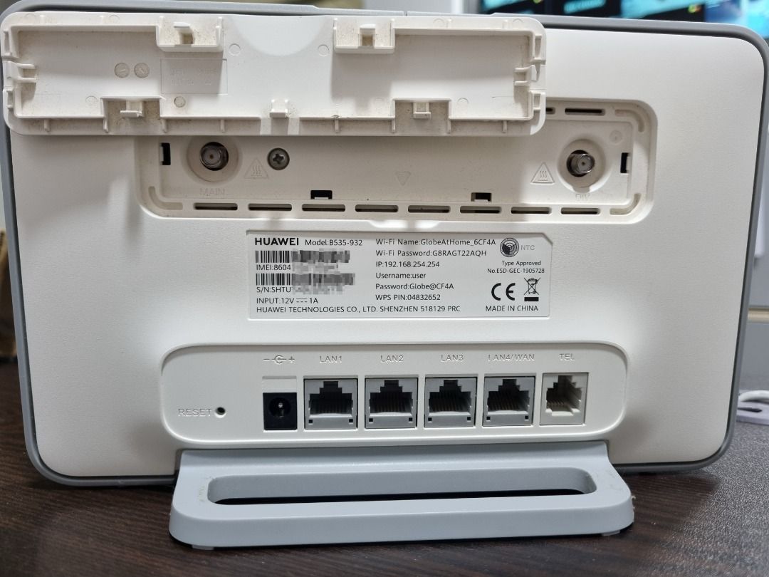 Globe at Home Prepaid Wifi LTE-A Modem (B535-932), Computers & Tech ...