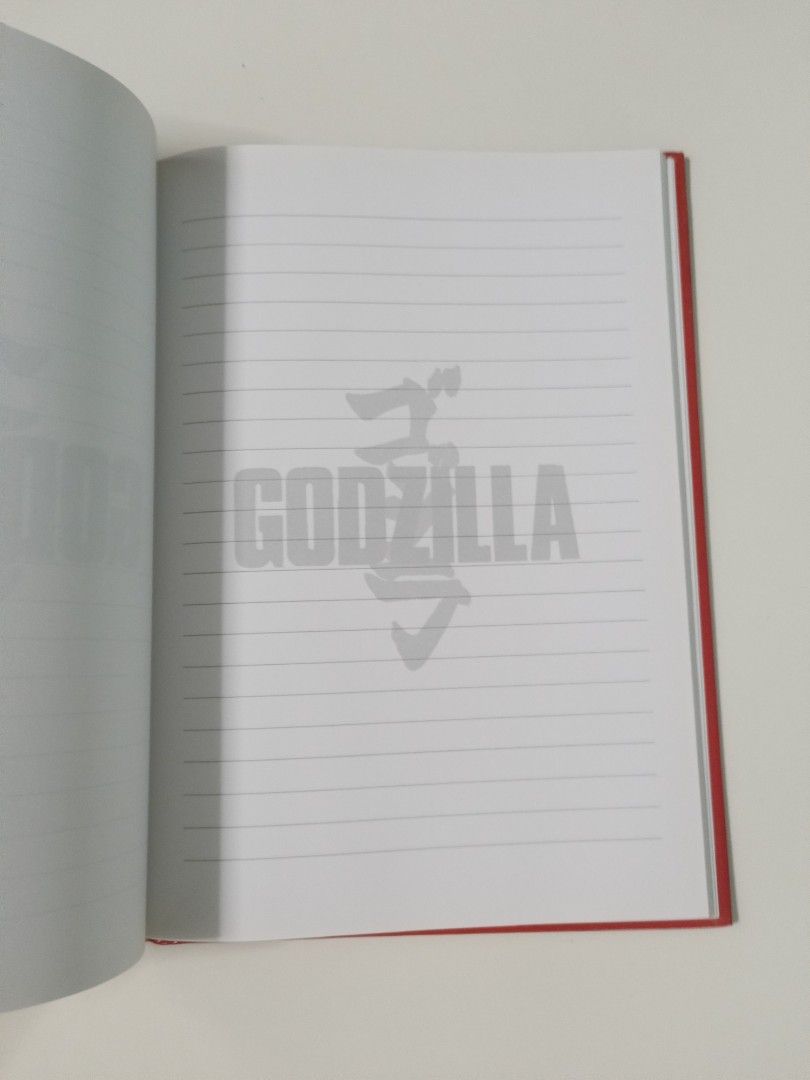 Godzilla Movie Premium A5 Notebook & Temporary Stickers Set, Hobbies ...
