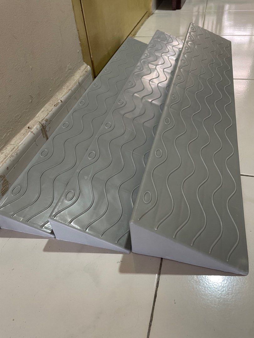 Grey Ramp for Wheelchair/Trolley/Stroller, Everything Else on Carousell