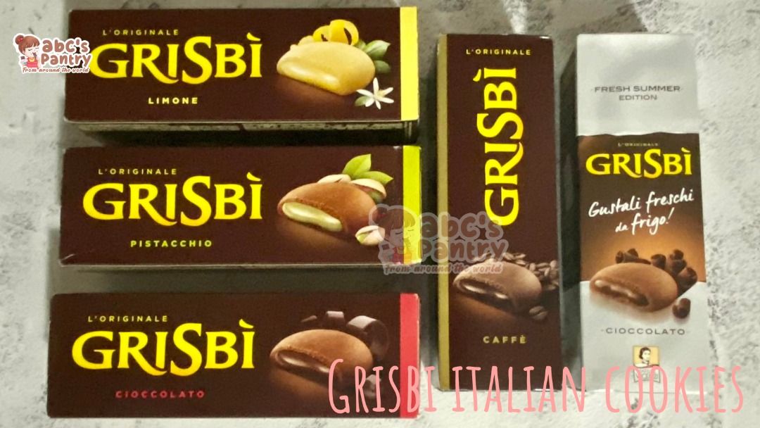 GRISBI ITALY Cream Filled Cookies - Chocolate, Lemon, Pistachio, Coffee ...