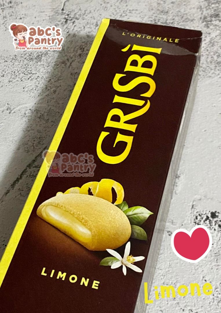 GRISBI ITALY Cream Filled Cookies - Chocolate, Lemon, Pistachio, Coffee ...