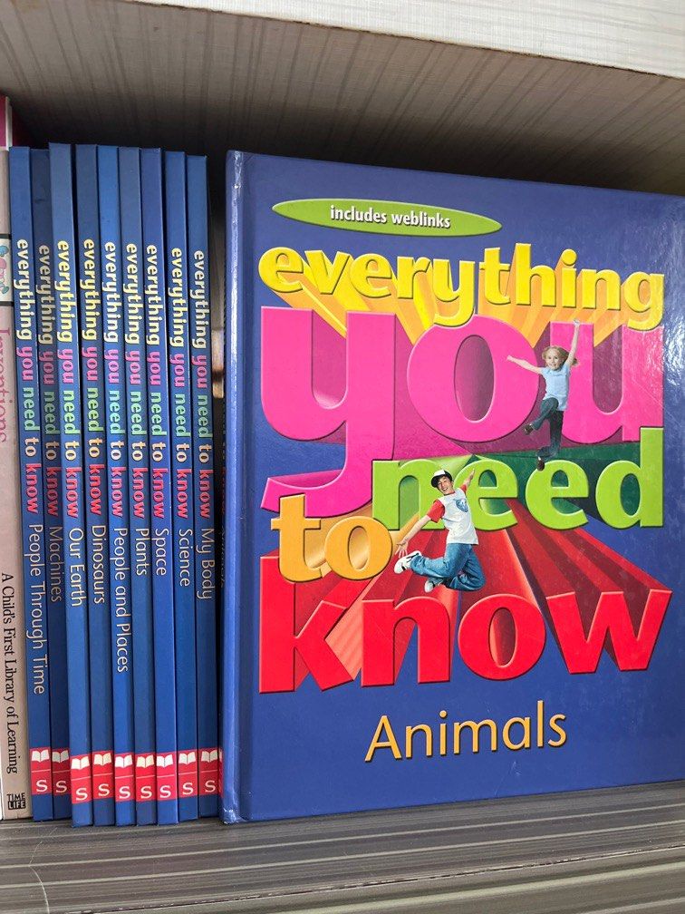Grolier scholastic Everything you need to know set, Hobbies & Toys ...