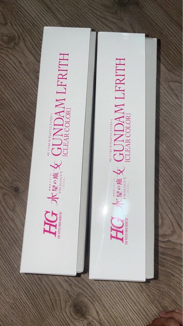 Gundam LFRITH(clear colour)HG, Hobbies & Toys, Toys & Games on Carousell