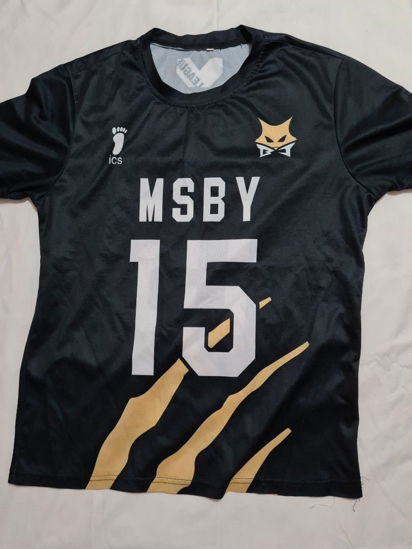 HAIKYUU! MSBY JERSEY SHIRT SAKUSA, Women's Fashion, Tops, Shirts on ...
