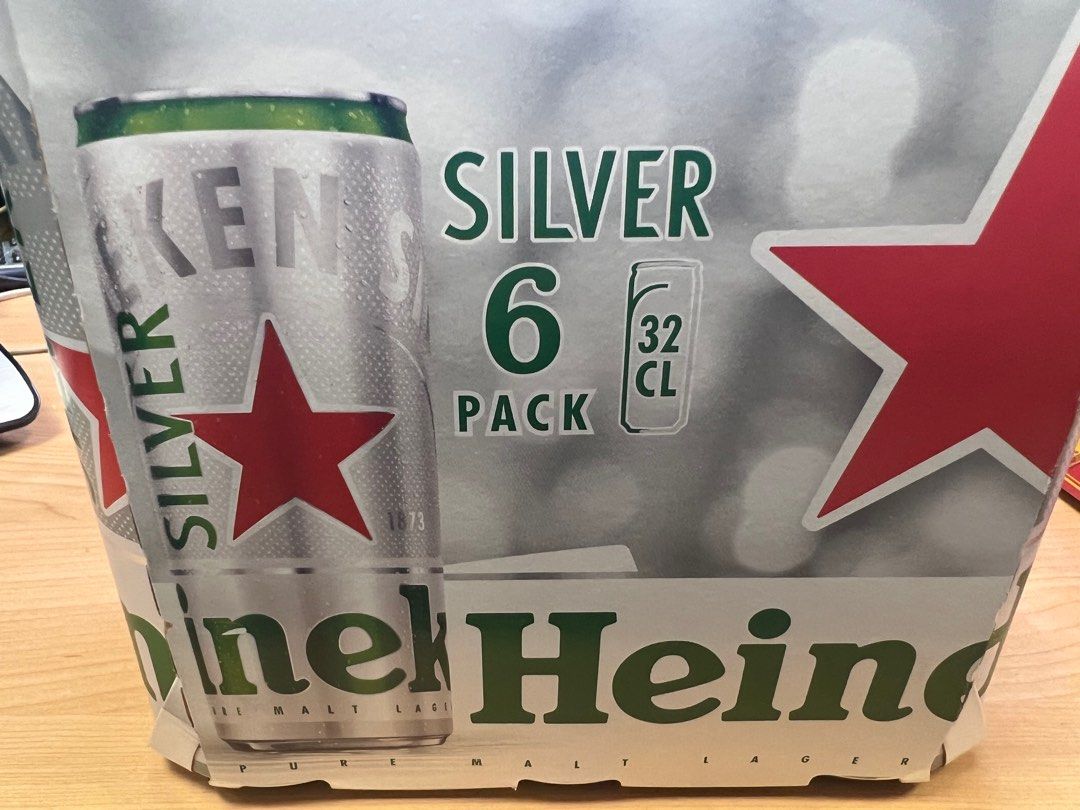 Heniken 2 packs of 6 cans 320ml, Food & Drinks, Alcoholic Beverages on ...