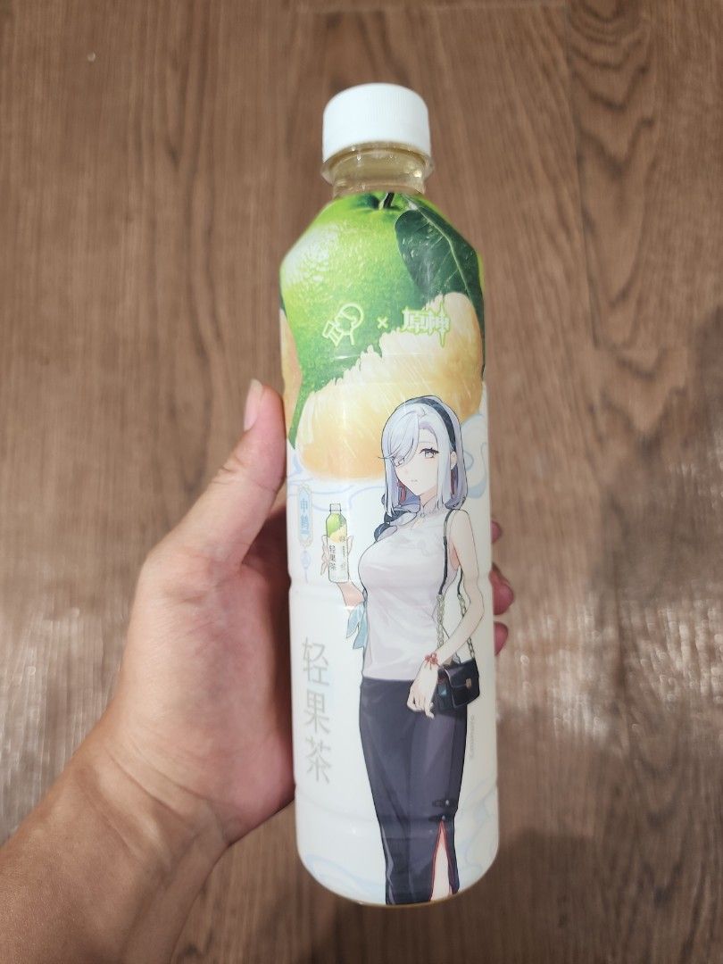 Heytea x Genshin Collab Pomela (ShenHe), Food & Drinks, Beverages on ...