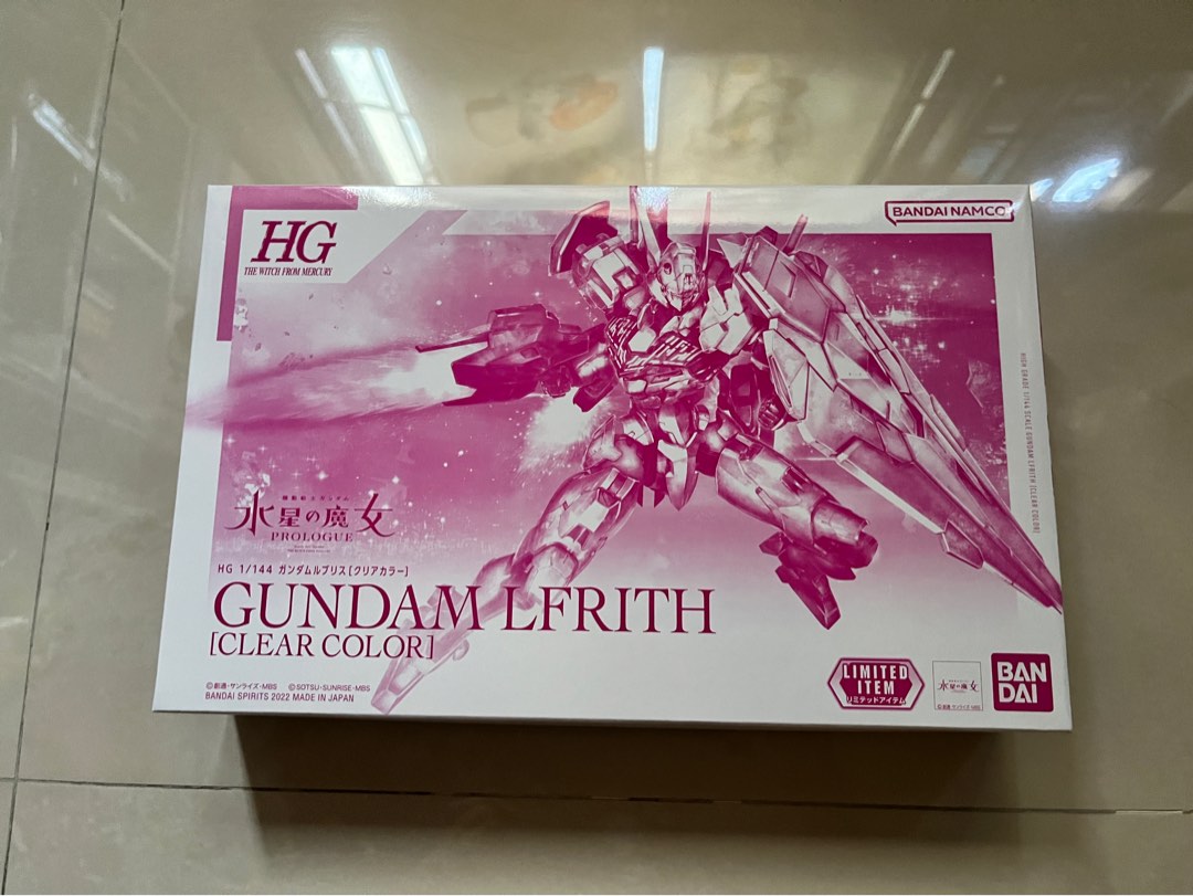 [E1 permet score piece included] HG gundam Lfrith clear colour ...