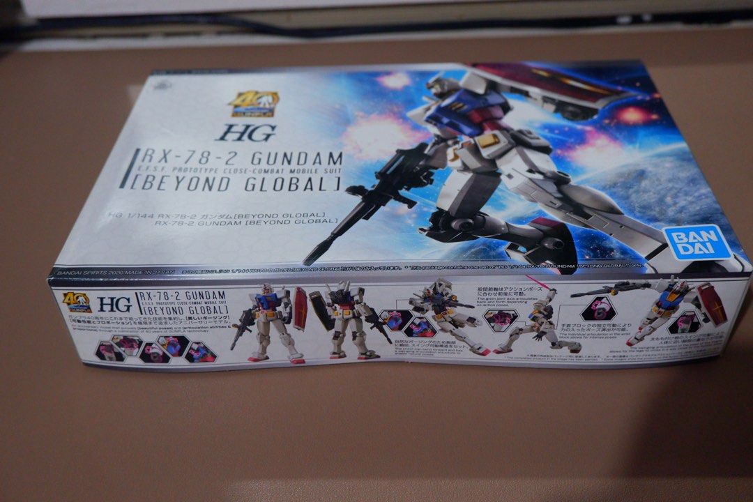 HG RX-78-2 Gundam (Beyond Global) Scale 1/144, Hobbies & Toys, Toys ...