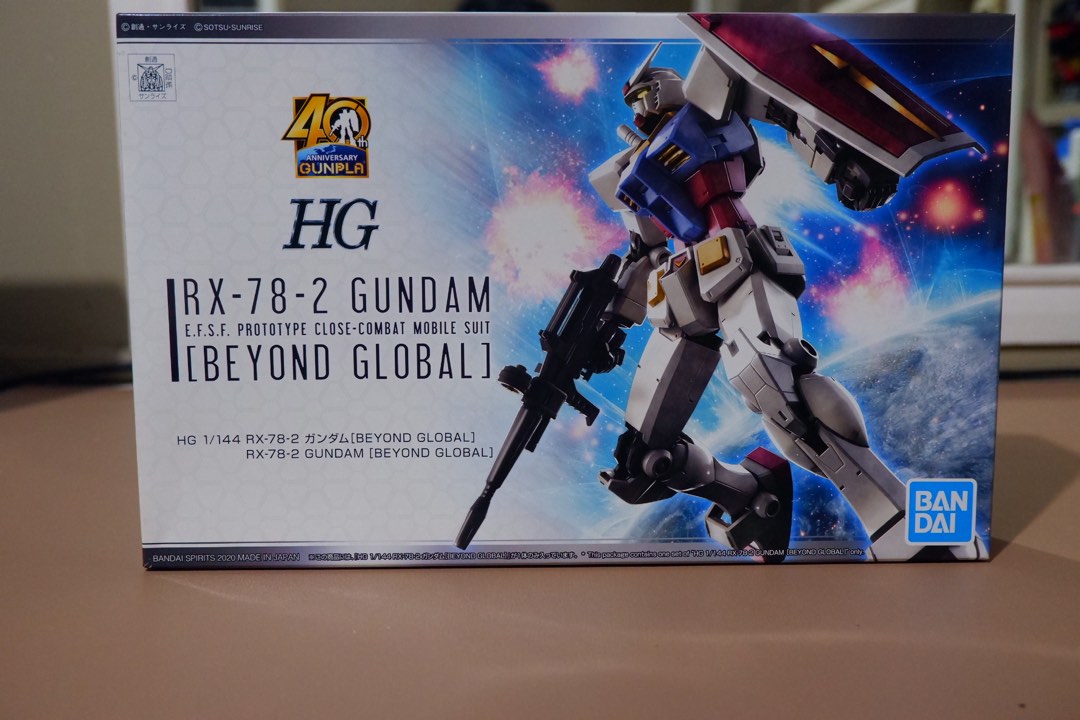 HG RX-78-2 Gundam (Beyond Global) Scale 1/144, Hobbies & Toys, Toys ...