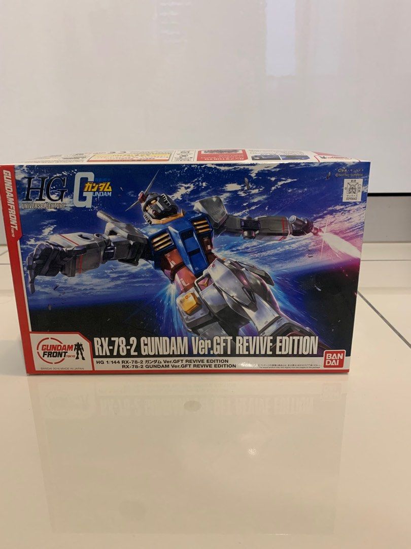 HG RX-78-2 Gundam ver GFT Revive Edition, Hobbies & Toys, Toys & Games ...