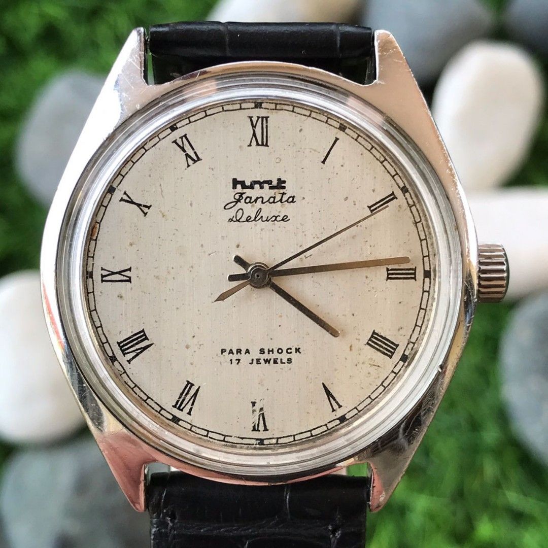 HMT Janata Deluxe mechanical vintage watch., Men's Fashion, Watches ...