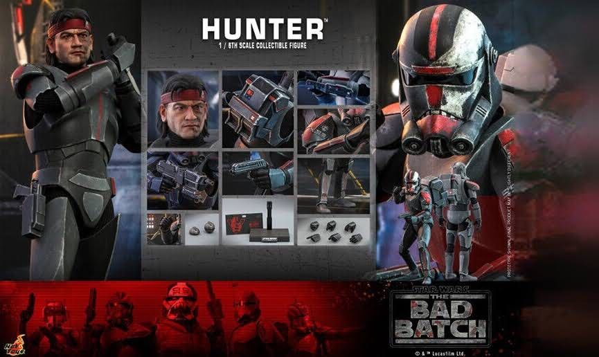 Hot Toys Hunter The Bad Batch, Hobbies & Toys, Toys & Games on Carousell