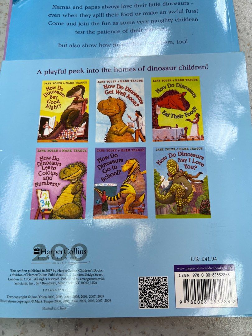 How Do Dinosaurs Collection (6 Books) Point Readable, Hobbies & Toys ...