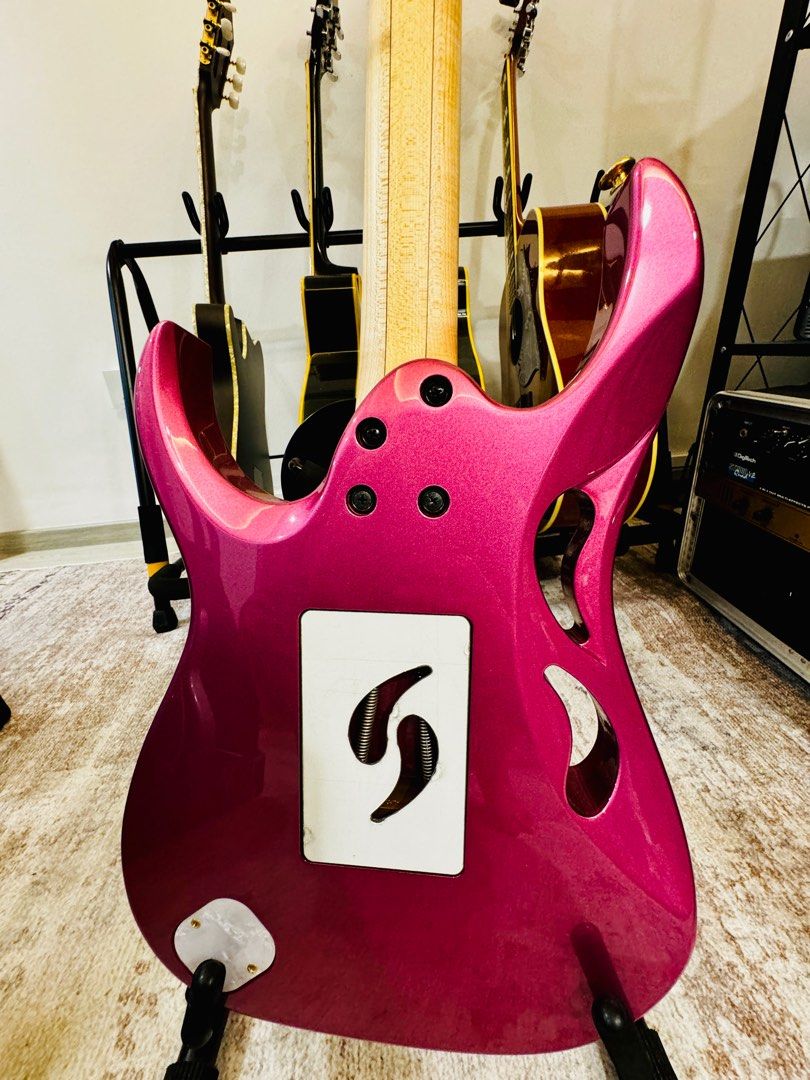 Ibanez PIA Panther Pink Steve Vai, Hobbies & Toys, Music & Media ...