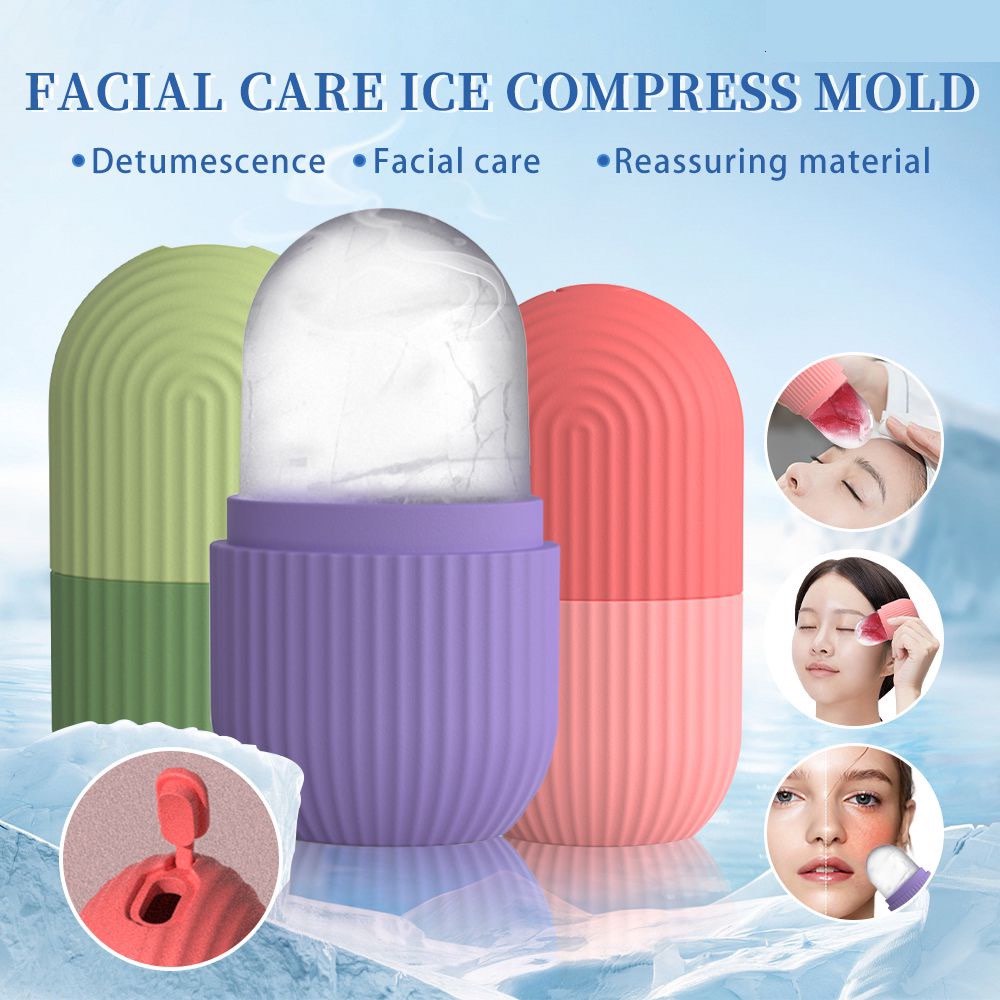 Ice Facial Roller Facial Eye Cold Massage To Tighten Pores Ice Compress ...