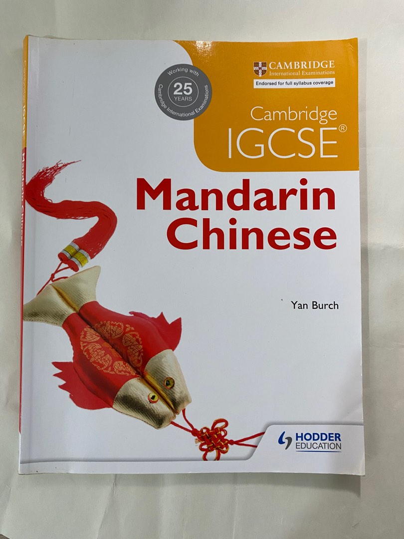 IGCSE Mandarin Chinese Textbook, Hobbies & Toys, Books & Magazines ...