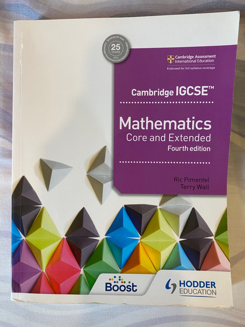 IGCSE Mathematics Coursebook, Hobbies & Toys, Books & Magazines ...