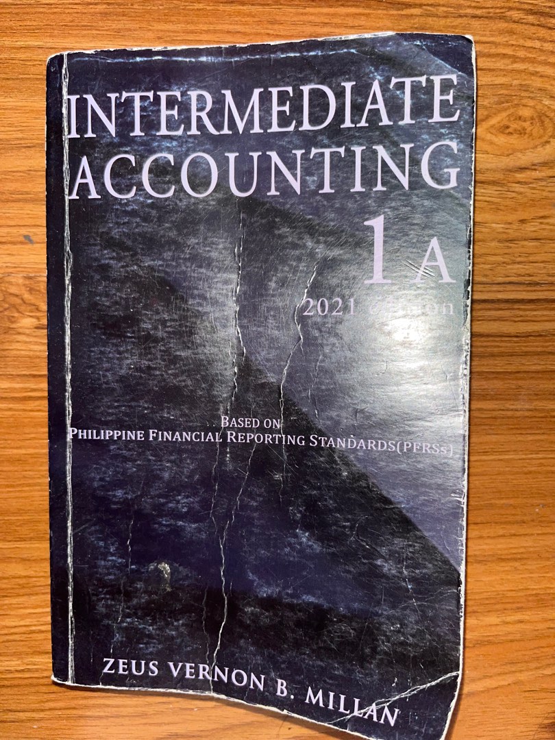Intermediate Accounting 1A 2021 Edition by Zeus Vernon Millan, Hobbies ...