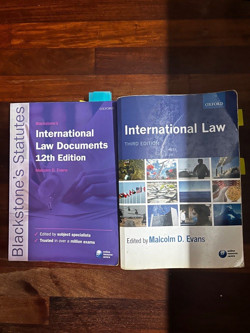 international law textbooks blackstone's and oxford, Hobbies & Toys ...