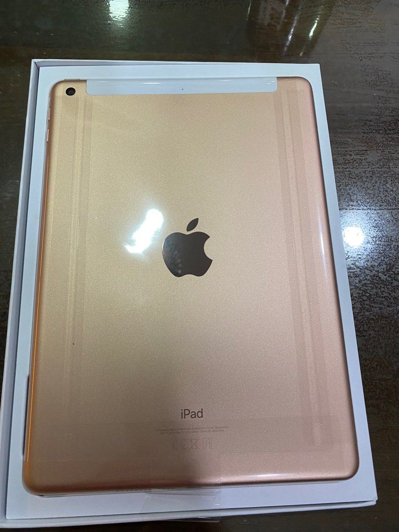 iPad 6th Gen 9.7 Wifi + Cellular Gold 128GB, Mobile Phones & Gadgets ...