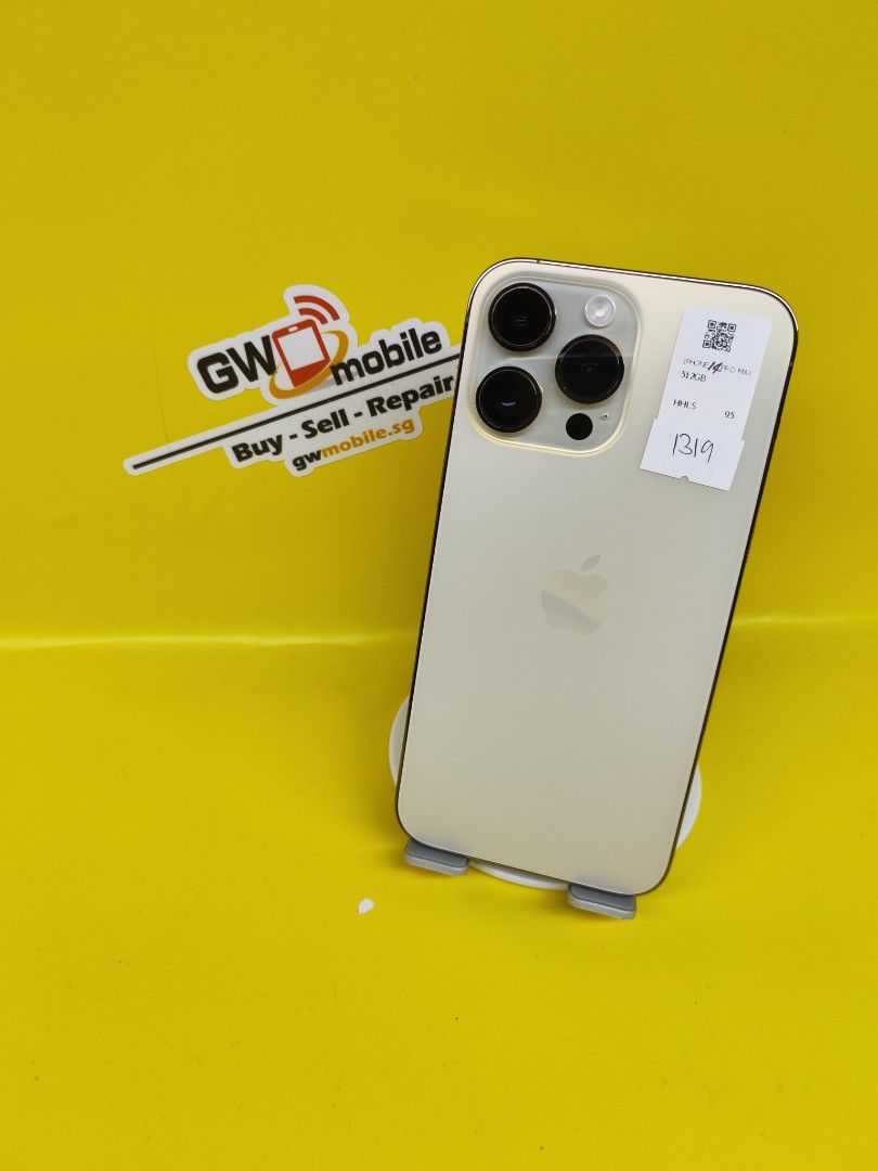 iPhone 14 Pro Max Gold 512GB, Mobile Phones & Gadgets, Mobile Phones ...