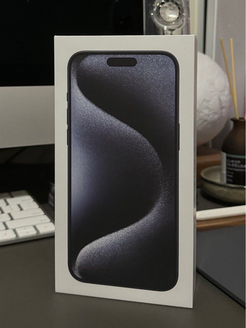 iPhone 15 pro max 1T blue titanium, 手提電話, 手機, iPhone, iPhone 15 Series ...