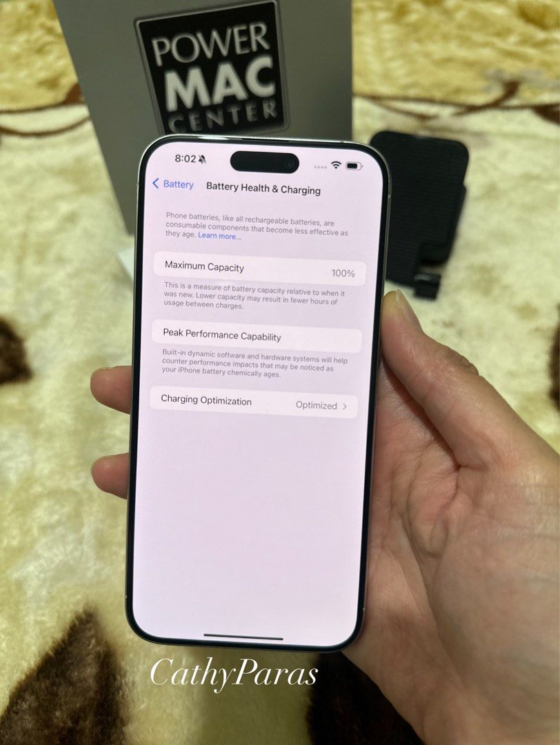 iPhone 15 ProMax in White Titanium (256GB/FU/Physical Dual Sim), Mobile ...