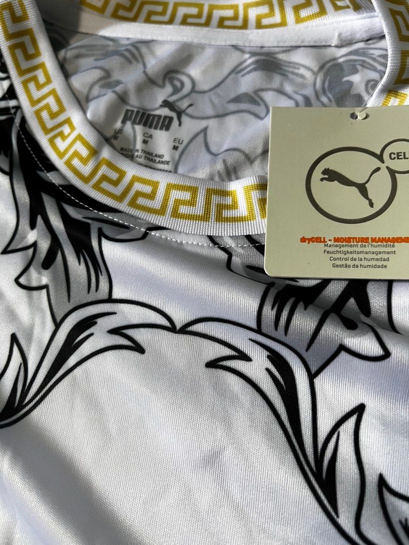 Italy X Versace Football Jersey, Men's Fashion, Tops & Sets, Tshirts ...