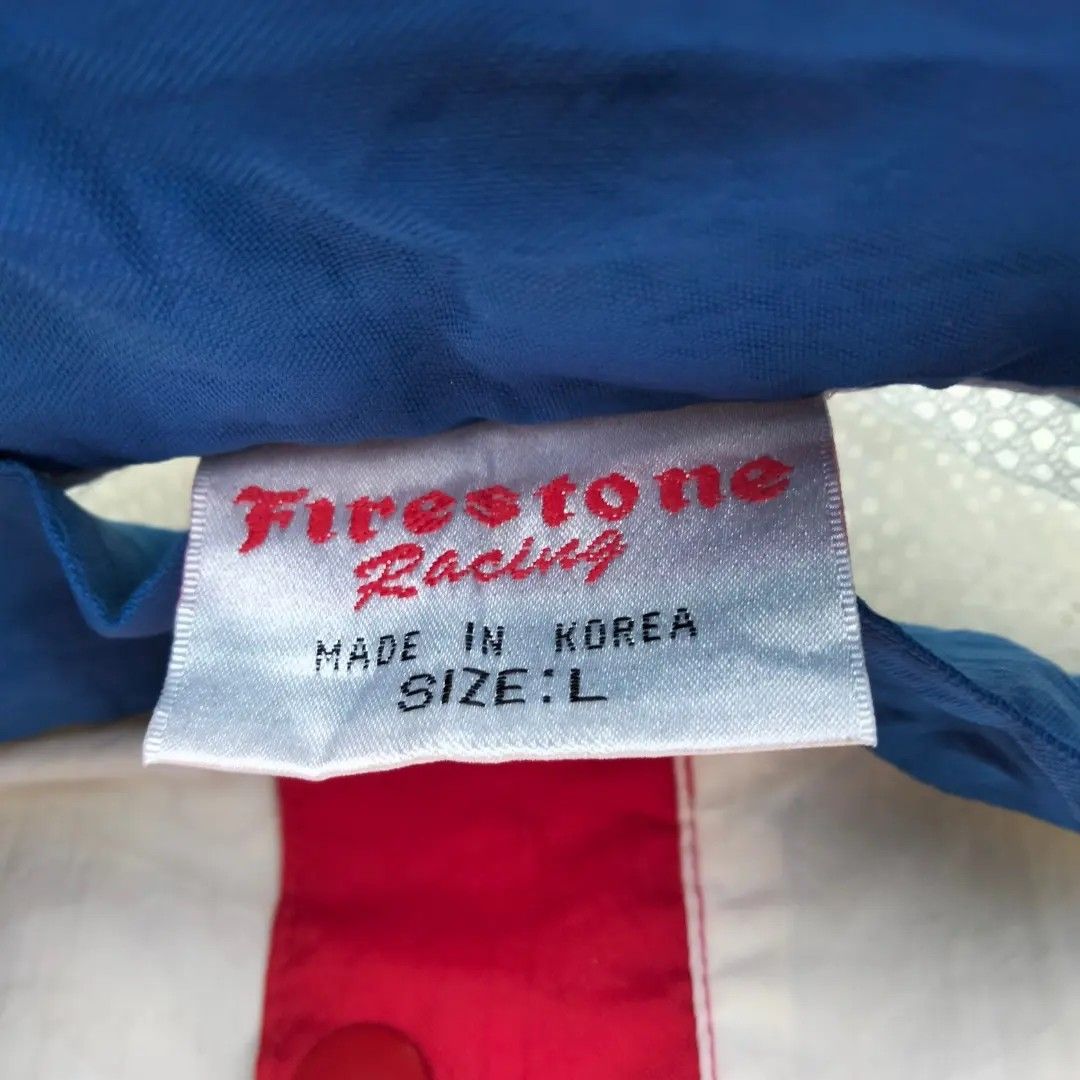 Jacket motor firestone racing vintage jacket, Fesyen Pria, Pakaian , Atasan di Carousell