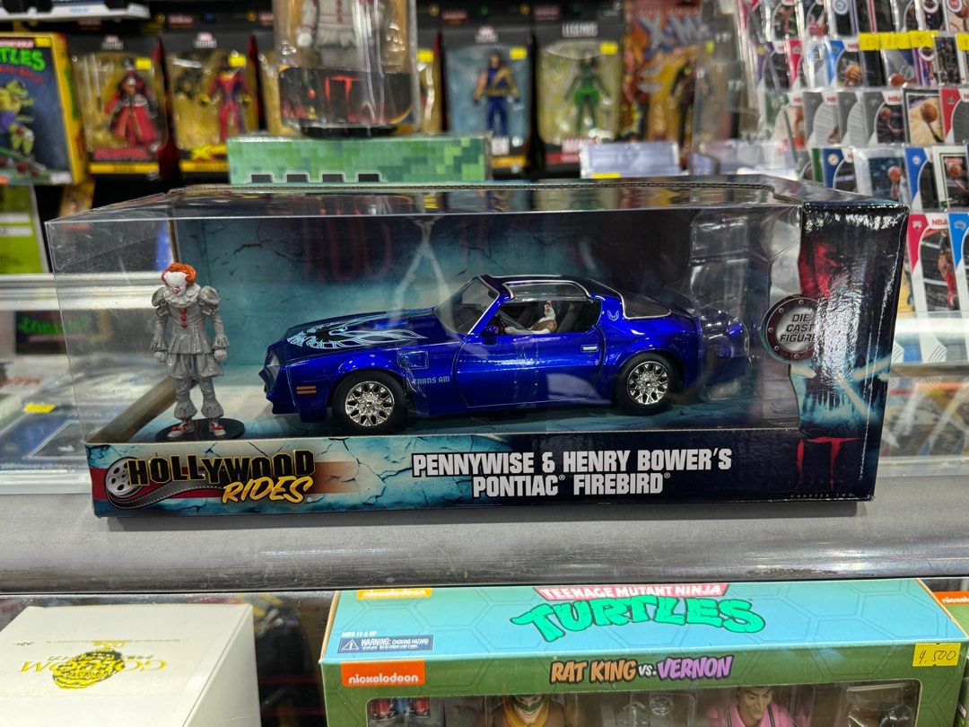 JADA Toys Hollywood Rides Pennywise & Henry Bowers Pontiac Firebird ...