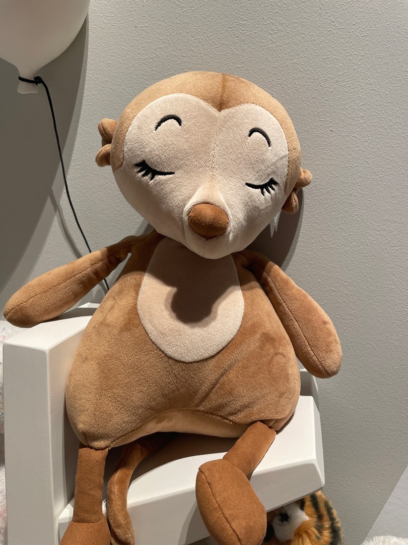 JellyCat Stuff toy monkey 32cm, Babies & Kids, Infant Playtime on Carousell