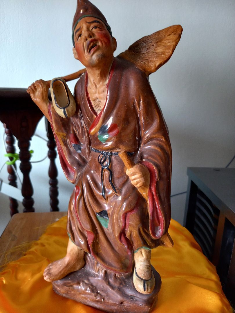 Ji Gong 济公 the good Samaritan Made IN JINGDEZHEN, Jiangxi, China ...